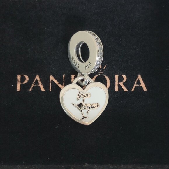 Pandora | Jewelry | Pandora Love From Las Vegas Exclusive Dangle Charm S925 Silver With Box ...